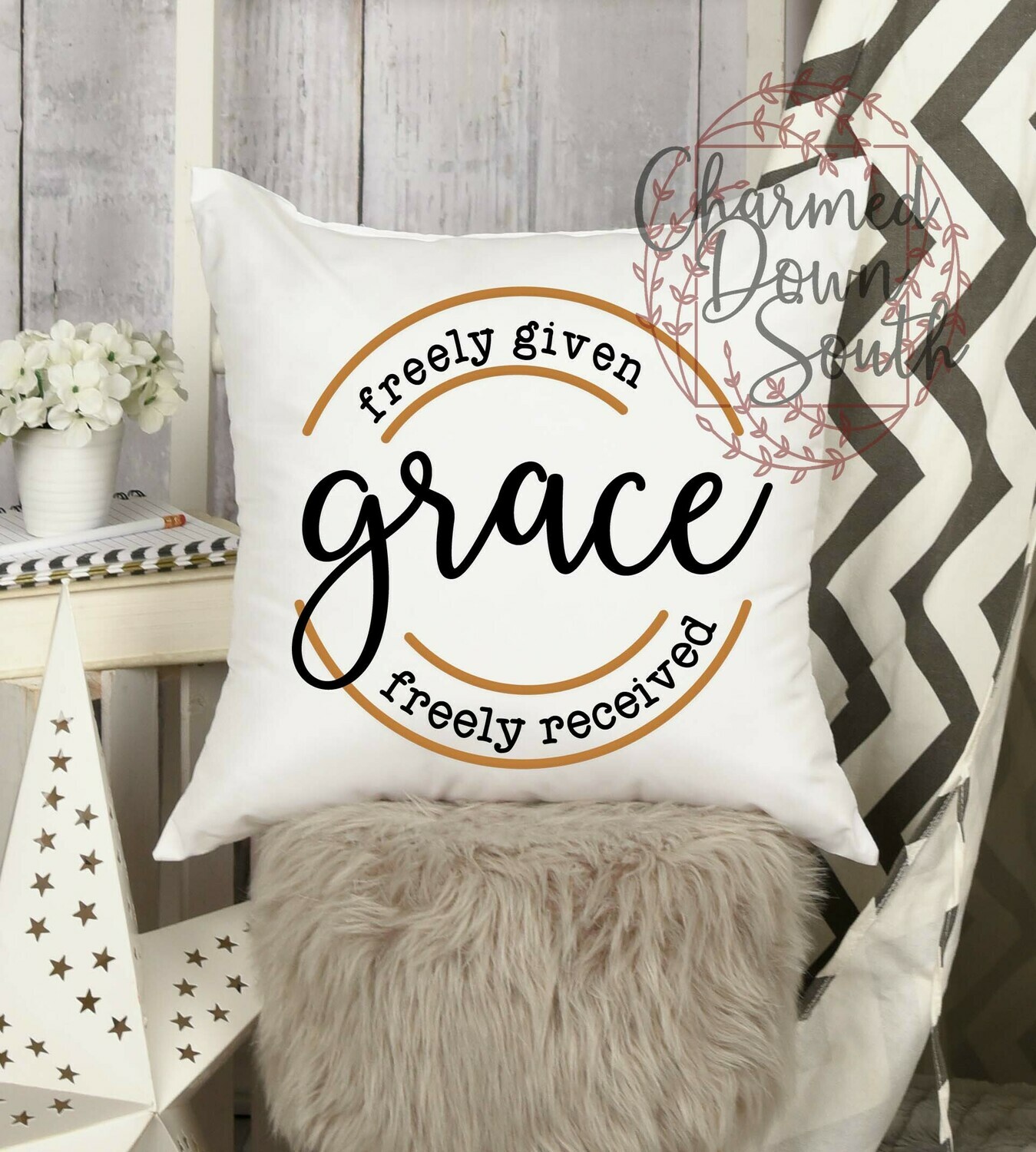 Grace freely given freely received Digital Design