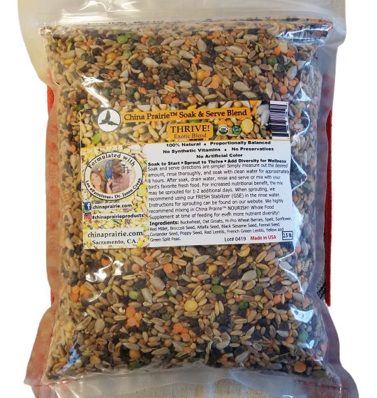 2.5 Lb Thrive Exotic Blend Soak and Serve OR Sprouting Blend from China ...