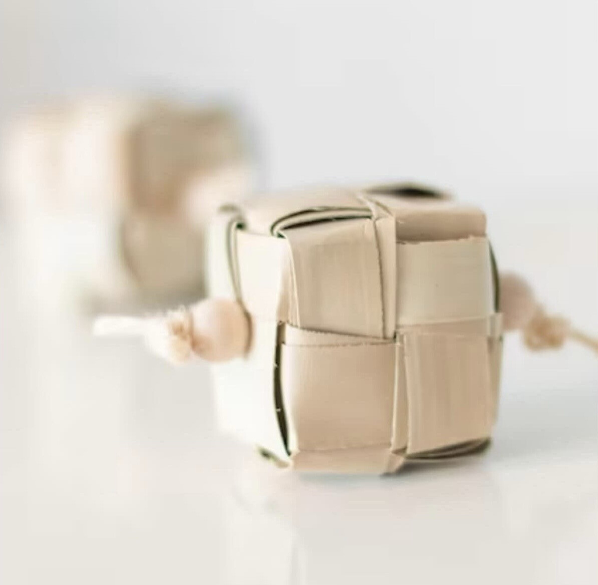 2 Pack Palm Minis Foot Toy - Natural parrot toy with sola wood toy by ...