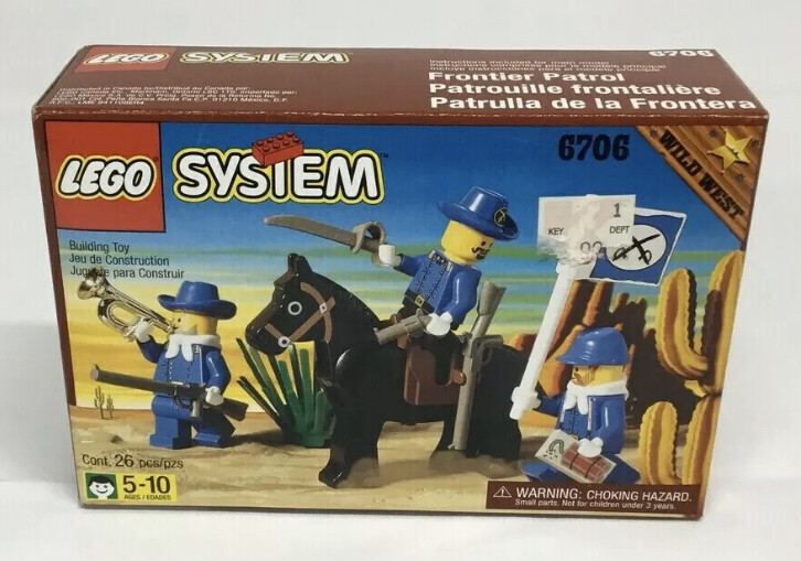 Vintage Lego System Frontier Patrol 6706