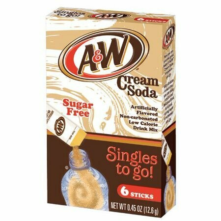 A&W Cream Soda 6ct