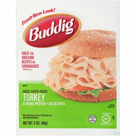 Buddig Single Serve Deli-Meats Turkey (may substitute)