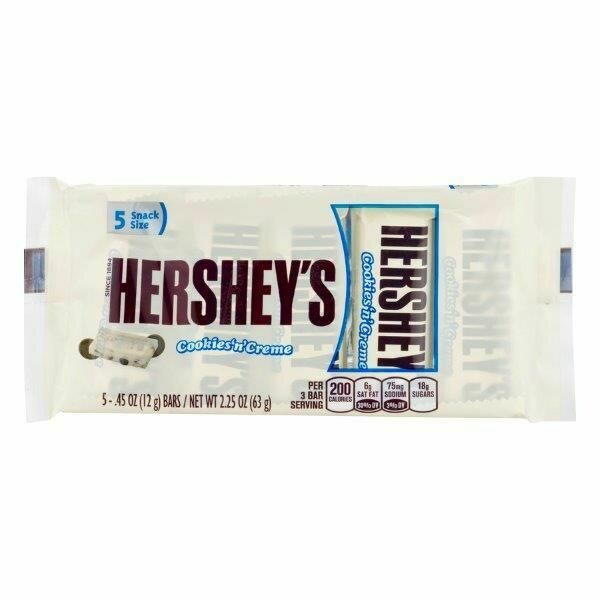 Fun Size Candy Hershey's Cookies & Cream 5ct