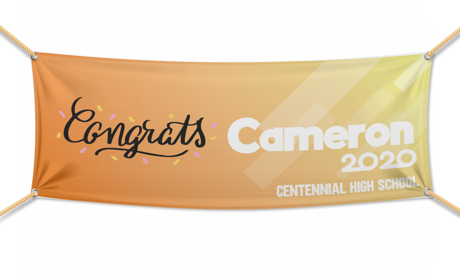 Freestyle Color 1 Graduation Banners (2x5')