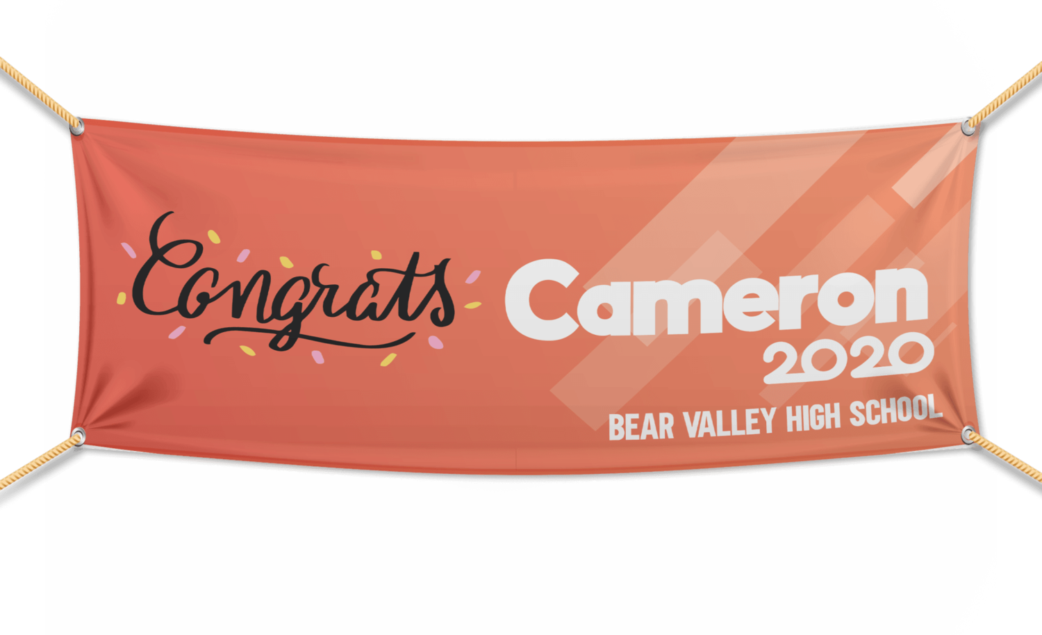 Freestyle Color 3 Graduation Banners (2x5')