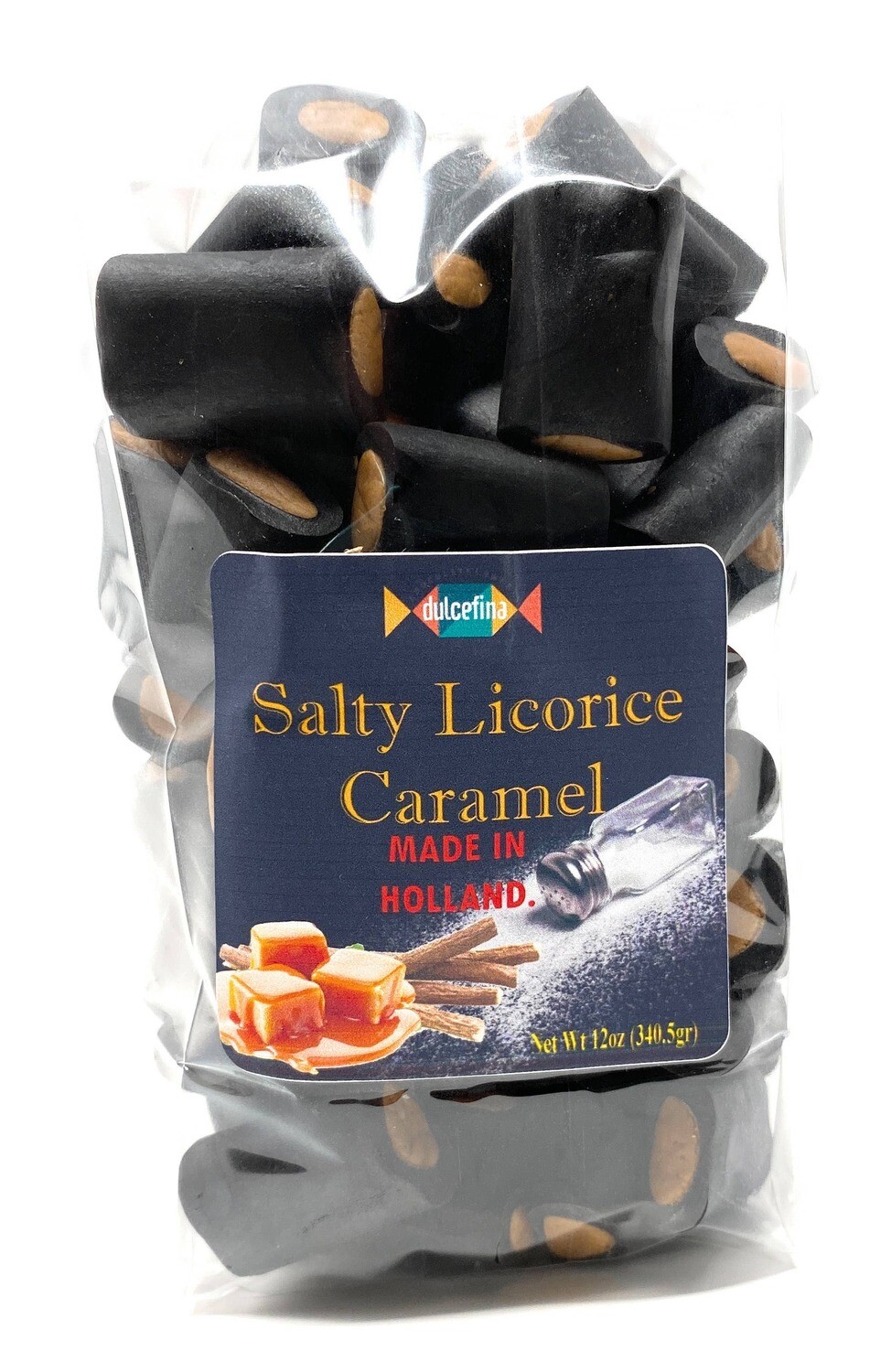 Dutch Salty Licorice w/Caramel Center