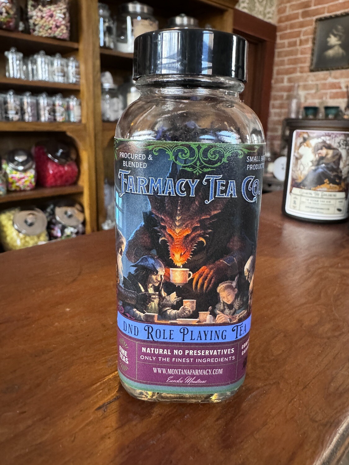DND Role Playing game tea