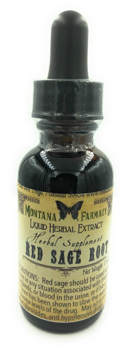 Red Sage Root Salvia miltiorrhiza Dan Shen Natural Extract Tincture