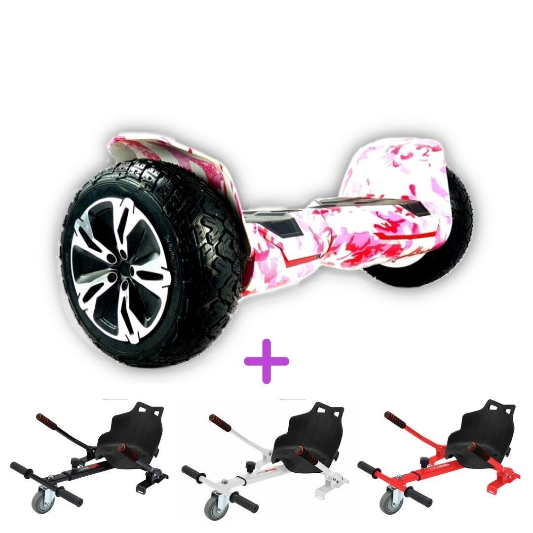 Pink G2 WARRIOR PRO 8.5" All Terrain Off Road Hoverboard Segway with ...