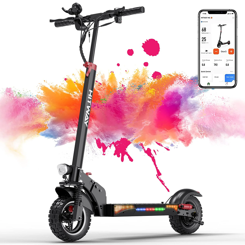 HITWAY Electric Scooter Pro 10" 800W 28 mph 48V 13Ah