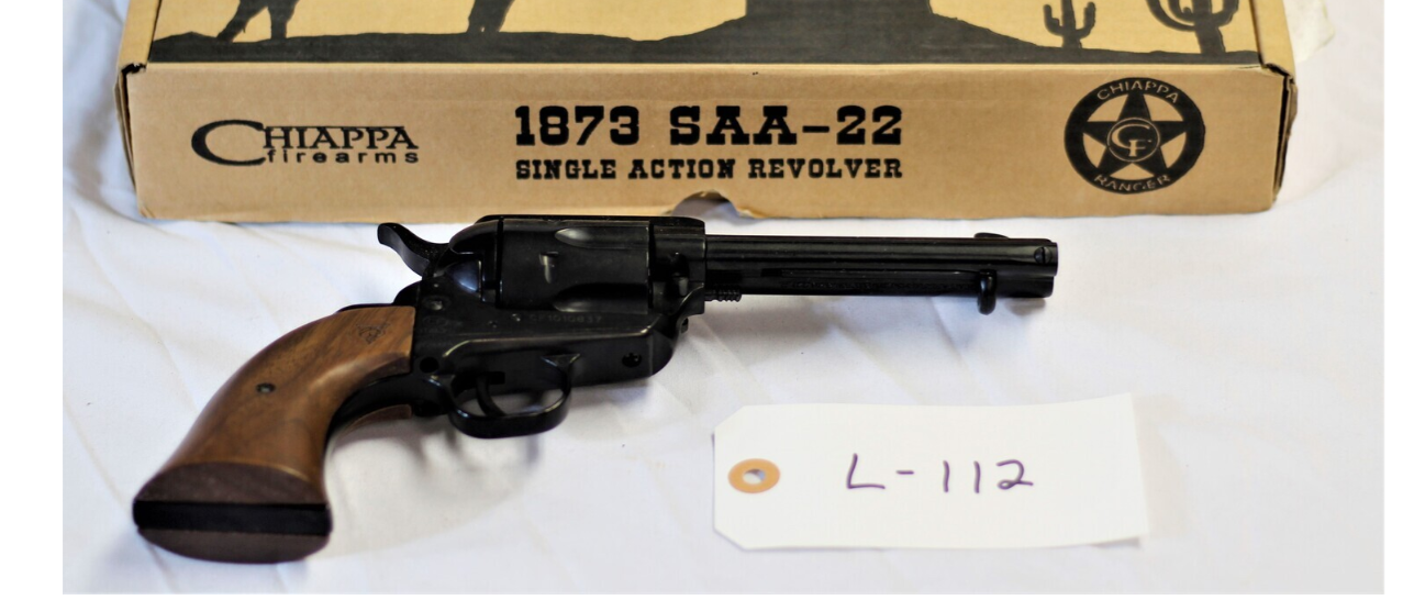 112 CHIAPPA PUMA 1873-SAA-22 SINGLE ACTION REVOLVER