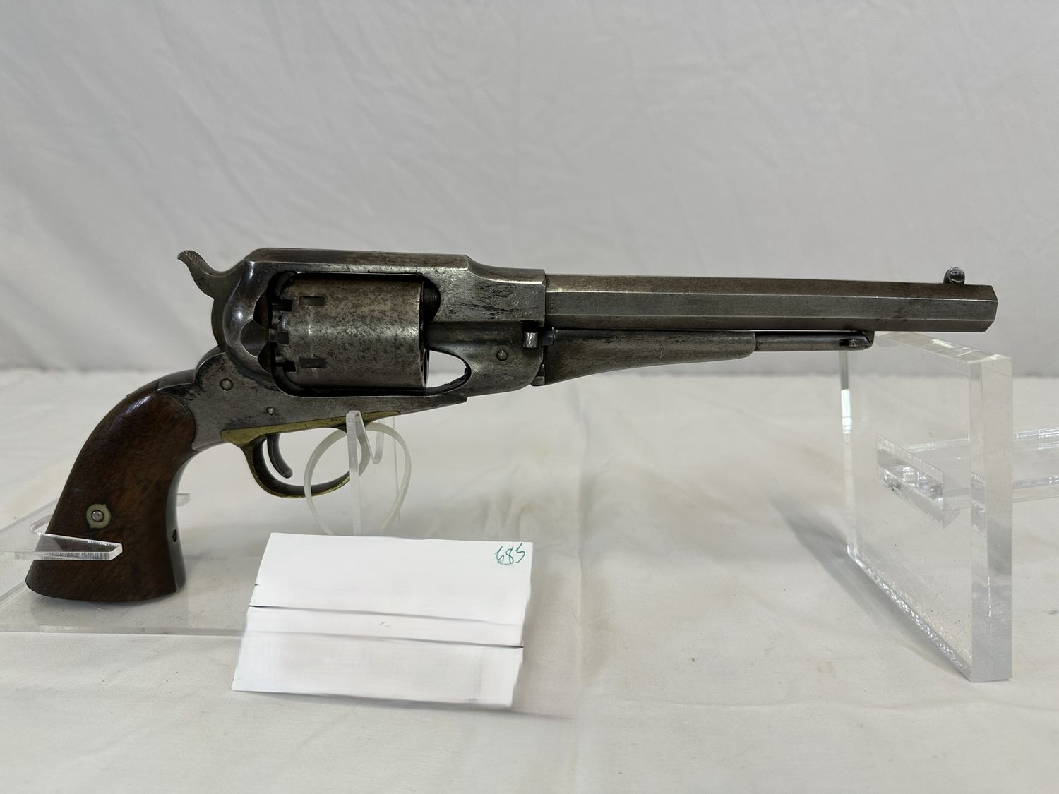 585 Remington "New Model" 44 cal percussion revolver