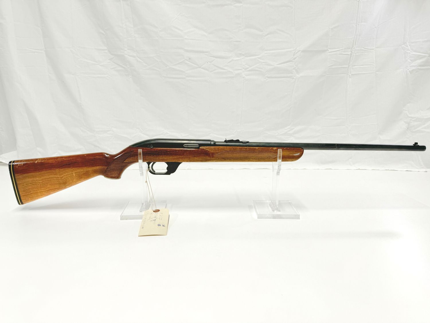 16 Winchester mod 77 22 LR semi auto rifle