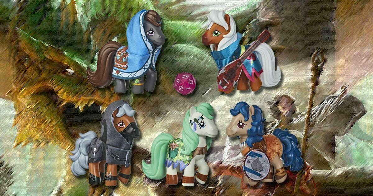 My Little Pony Dungeons & Dragons Crossover Kollektion Cutie Marks ...