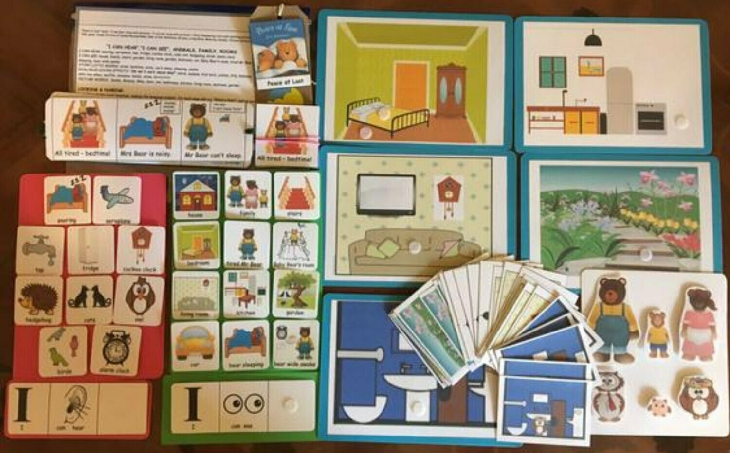 Peace at Last Bumper 3 Word Level Picture Pack (no book)