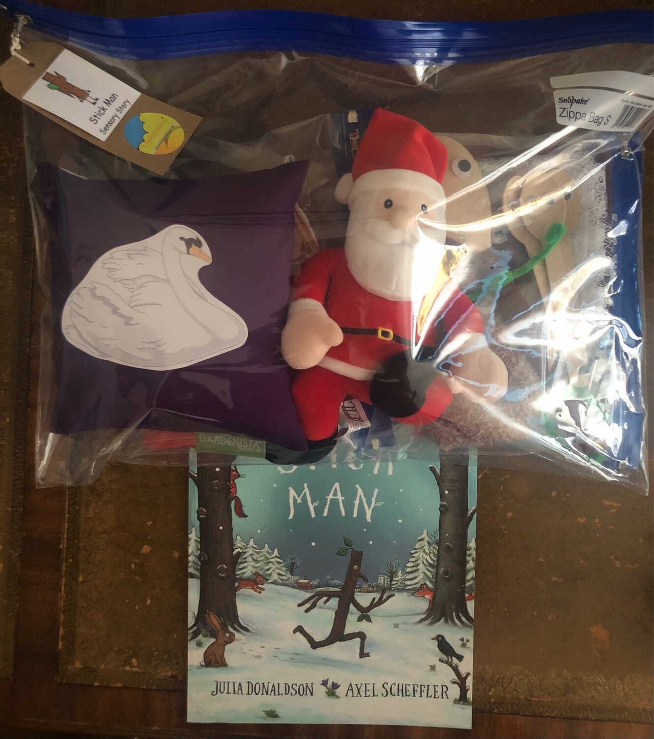 Stick Man Sensory Story Pack (with Paperback Book)