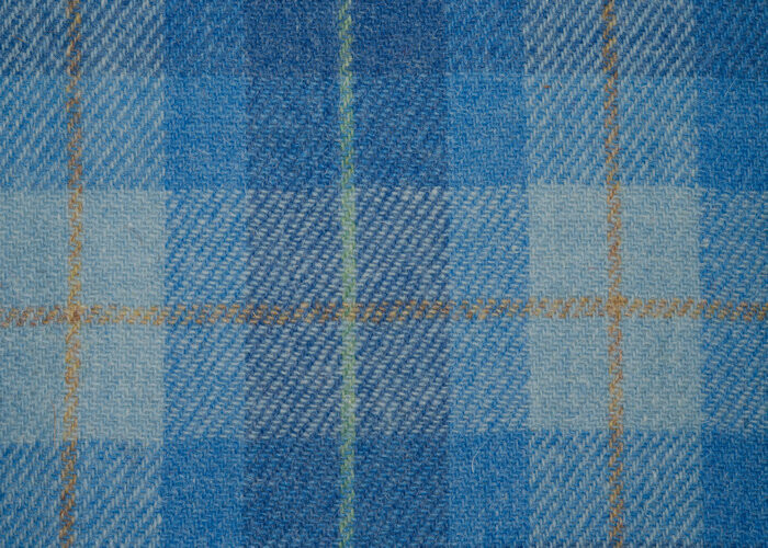 Harris Tweed Blue Check A069 (CC002) – Harris Tweed Blue Check A069 ...