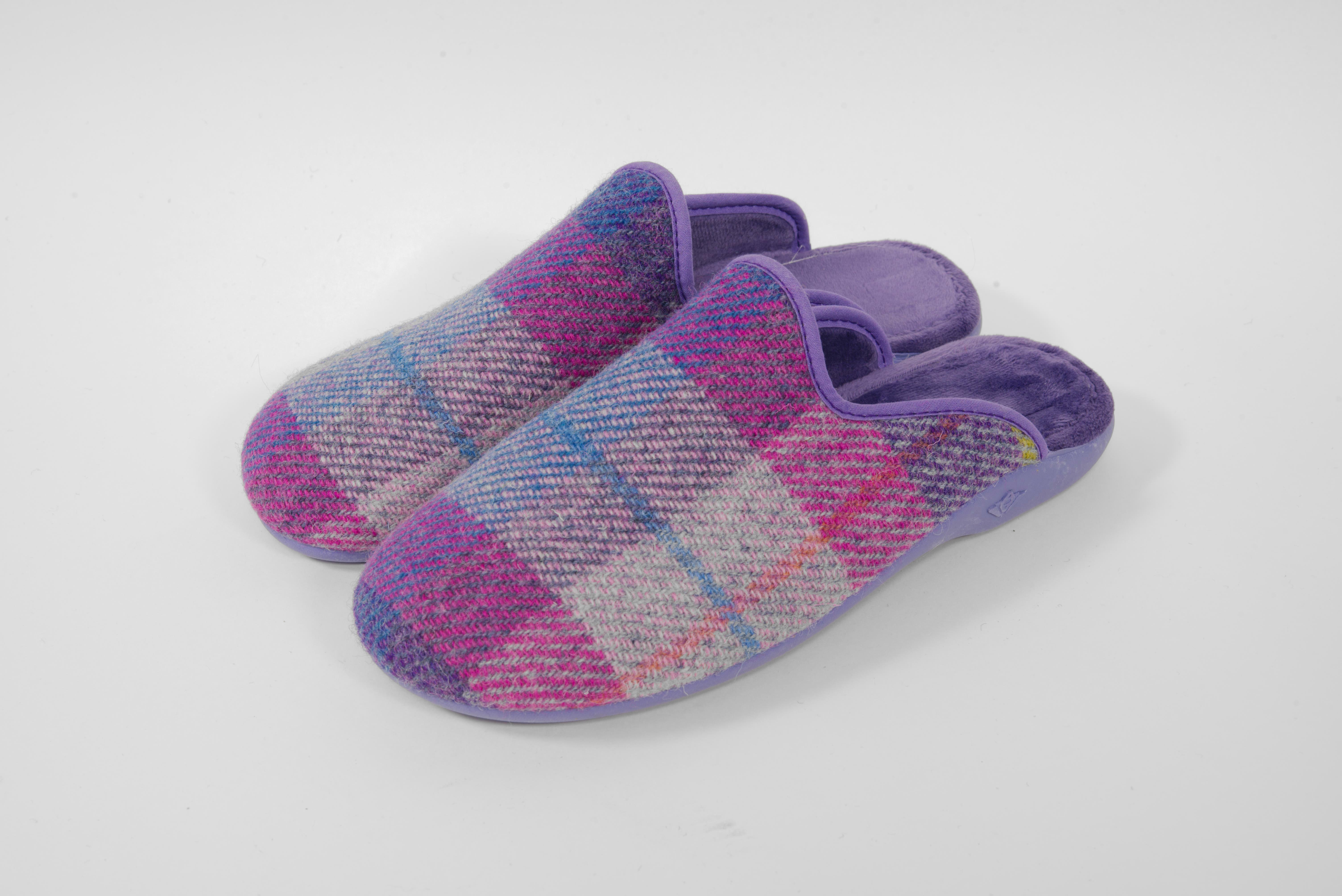 Harris Tweed Slippers – Harris Tweed Slippers – Harris Tweed Isle of Harris