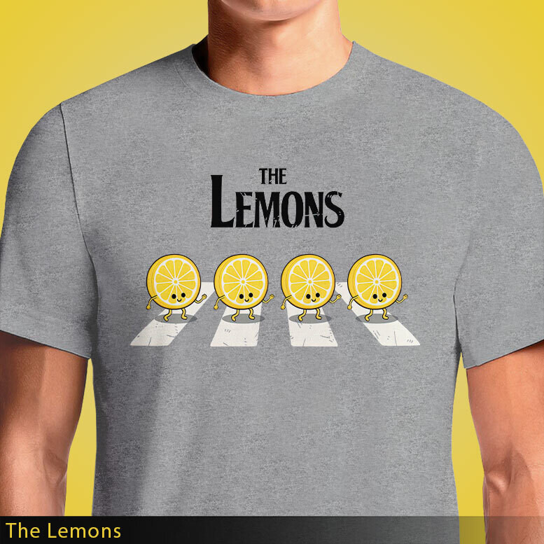 Fresh Fashion: The Lemons - Lemon Slice T-shirt Design at OSOM.in Get ...