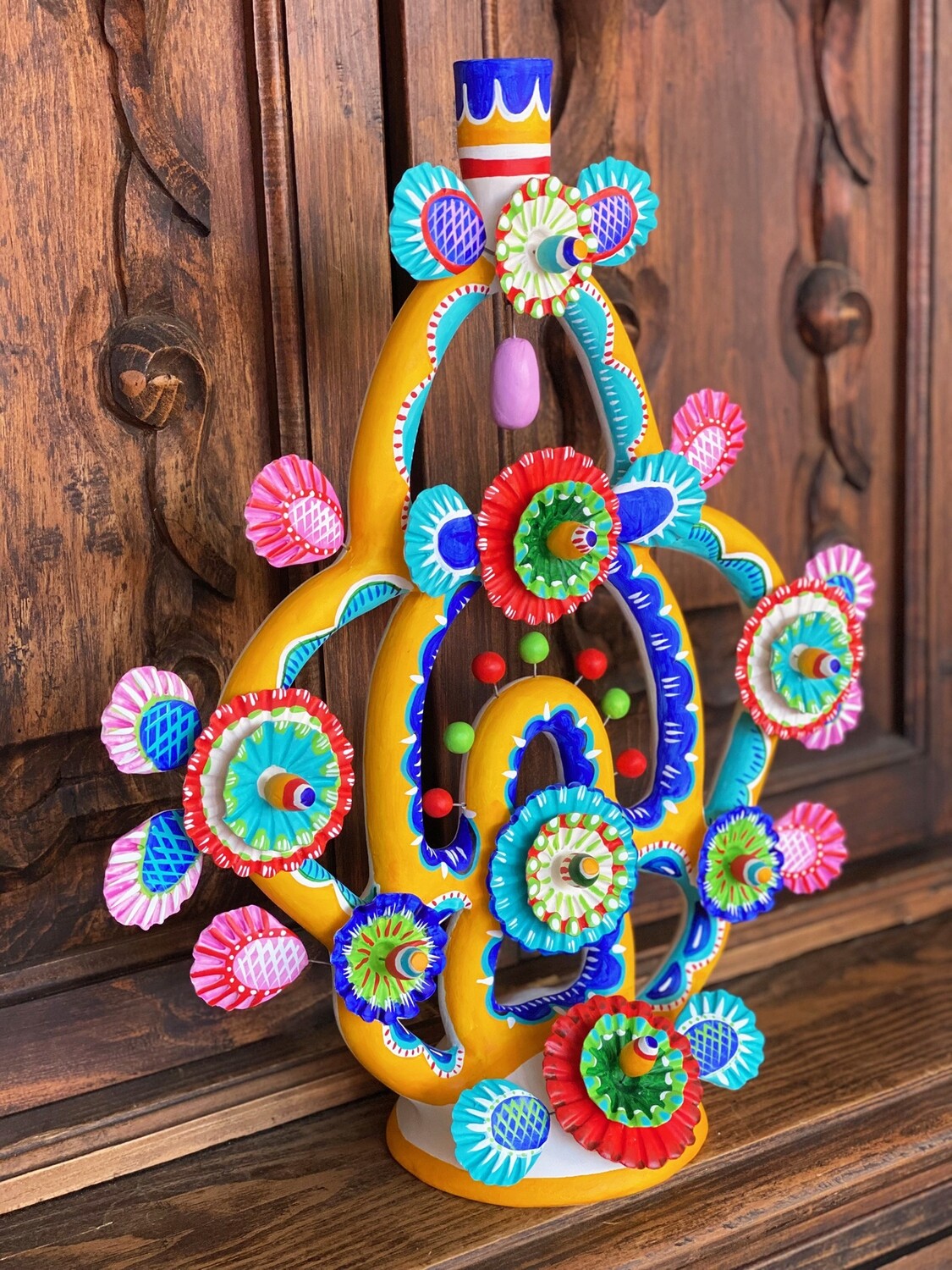 Handmade Mexican Tree of Life Folk Art
