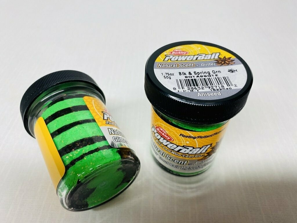Berkley Powerbait Spring Green -Black / Anis