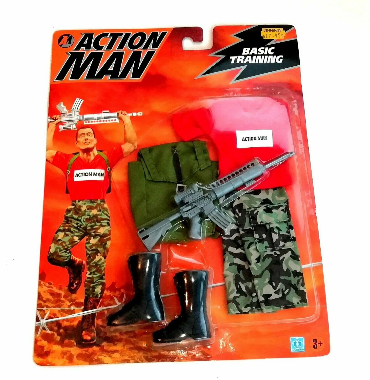 1993 Hasbro Toys ~ Action Man ~ BASIC TRAINING SET ~ New MOC MOSC