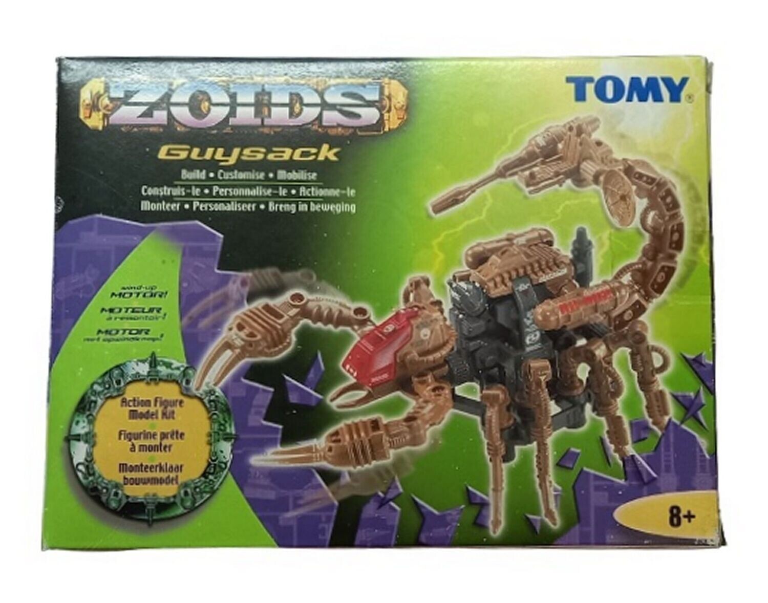 Zoids GUYSACK #RZ-002 Helic Republic 2003 Tomy Kit