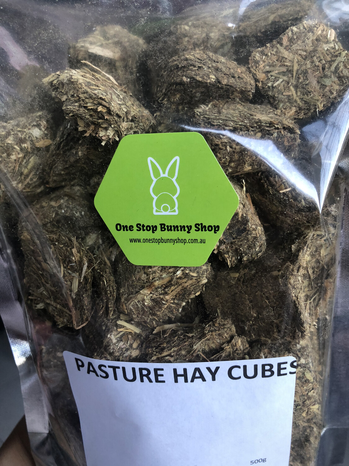 Pasture Hay Cubes 500g