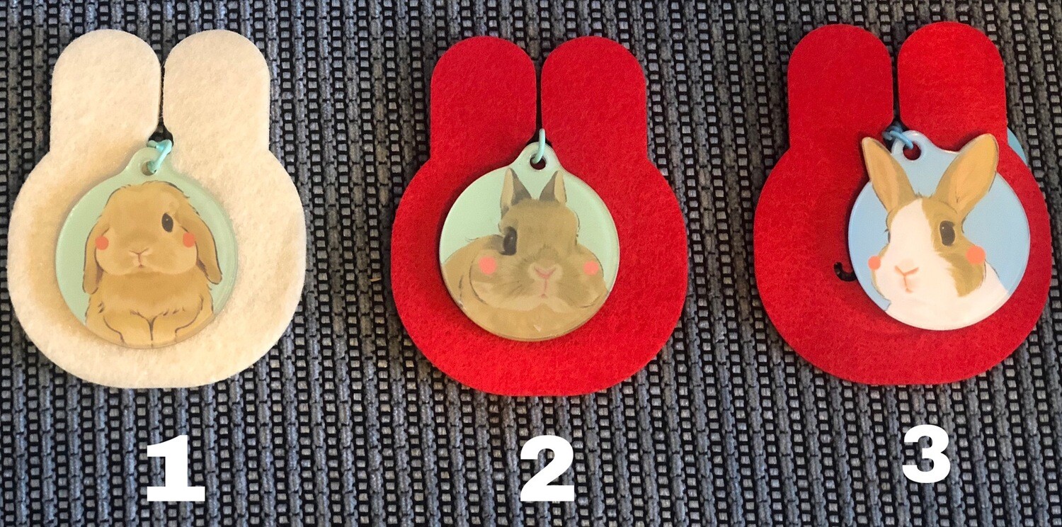 Double sided Keyrings 15 different types