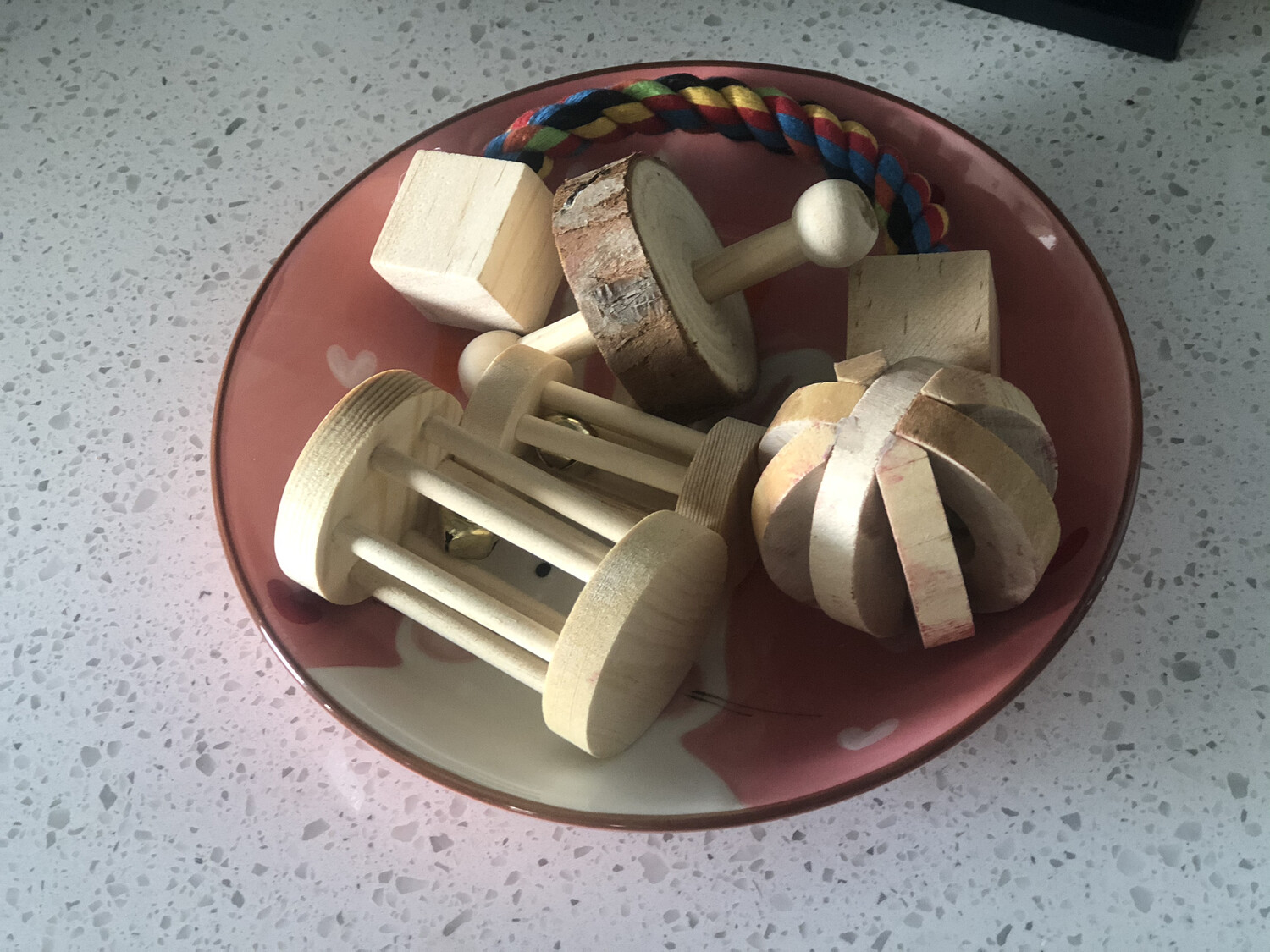 Chew Toys - Natural Wooden Pine Toy Accessories for Bunny Rabbits and ...