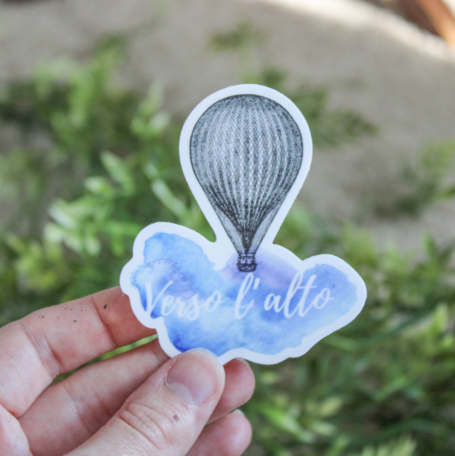 VERSO L'ALTO Sticker