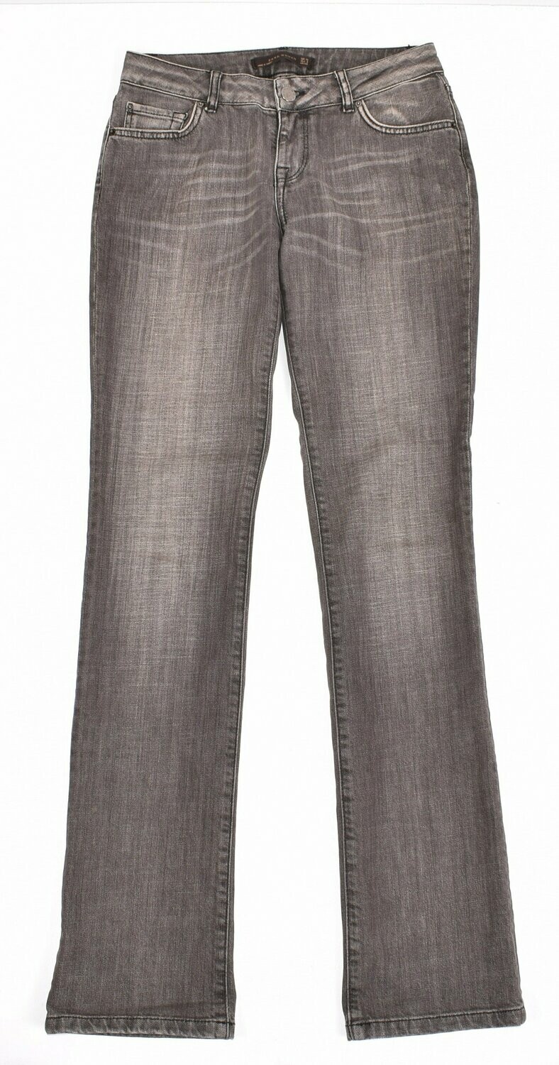 Grey Stone Washed Jeans by Zara