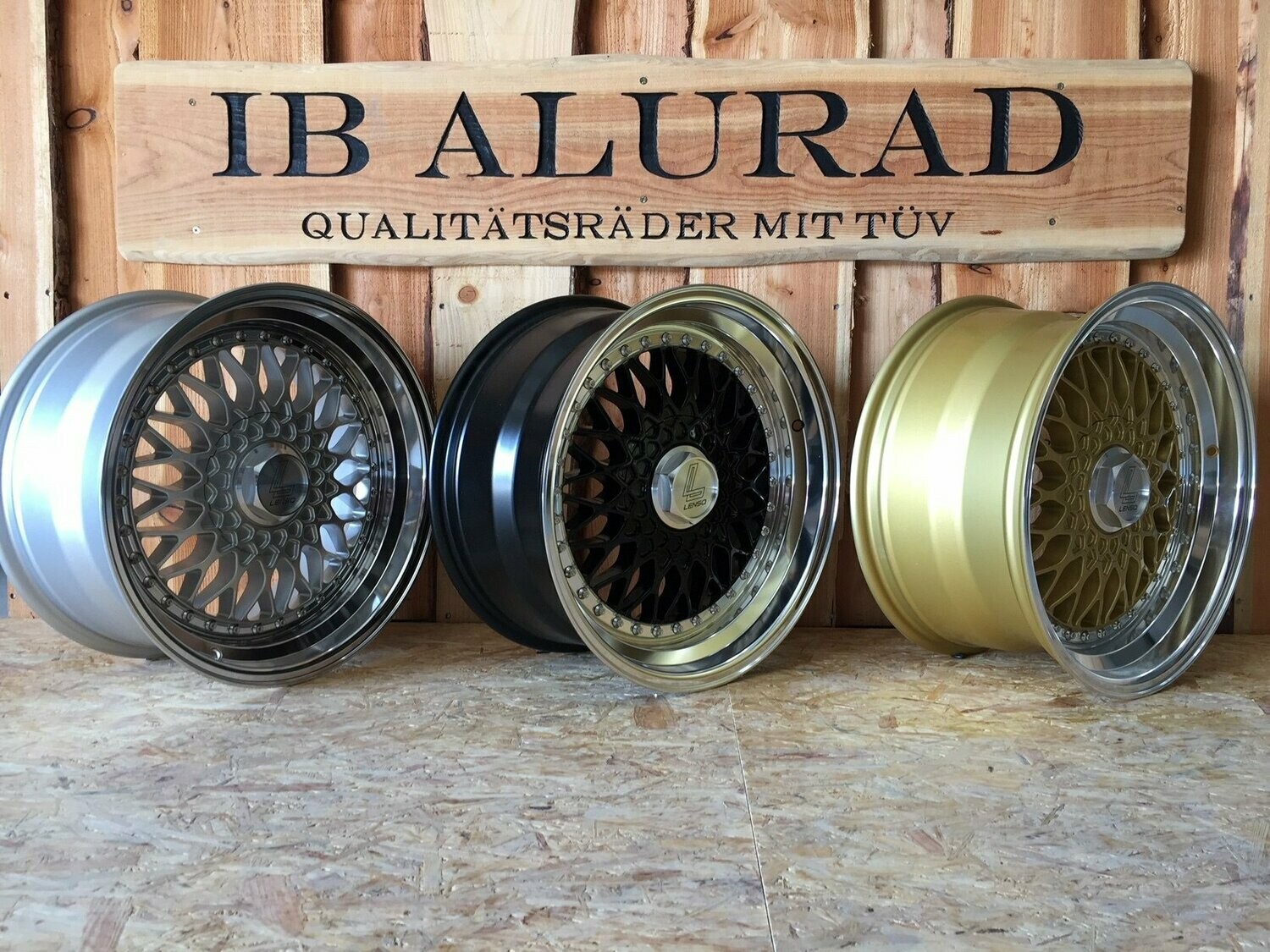 Lenso BSX 8,5x17 Satz mit Tüv (Ersatzfelge)