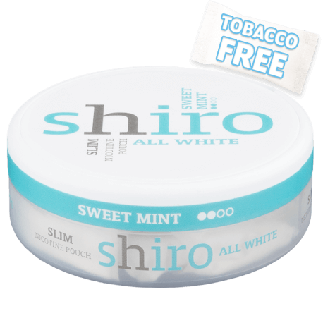 Shiro Sweet Mint Slim All White