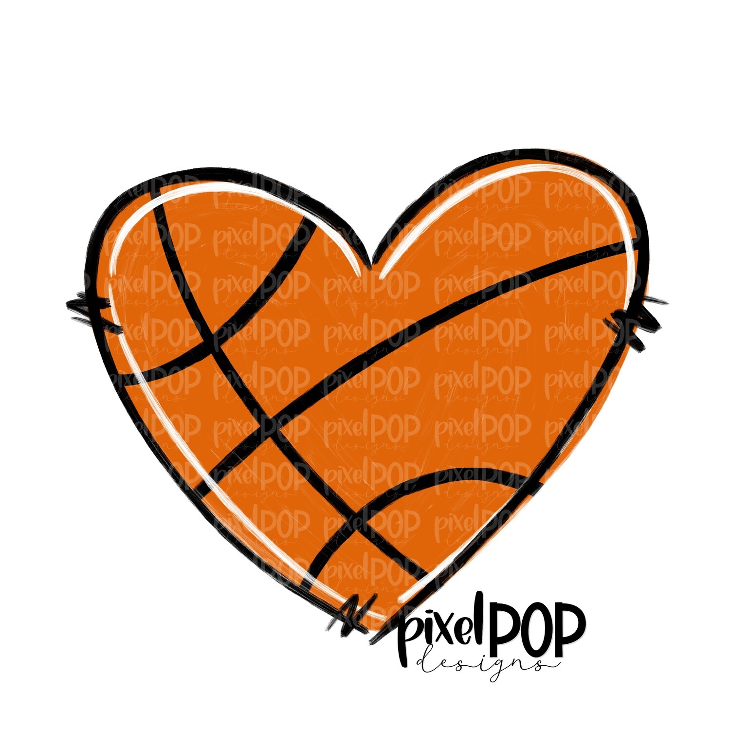 Basketball Heart PNG Design | Basketball | Sublimation Design | Heat ...