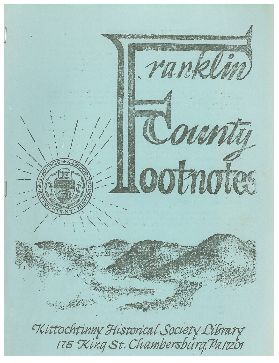 Franklin Co. Footnotes 1981 Vol. 2 No. 2