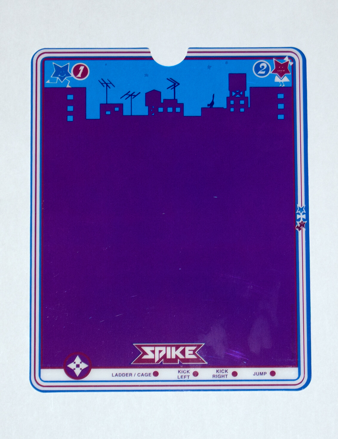 Vectrex Repro Overlay: Spike