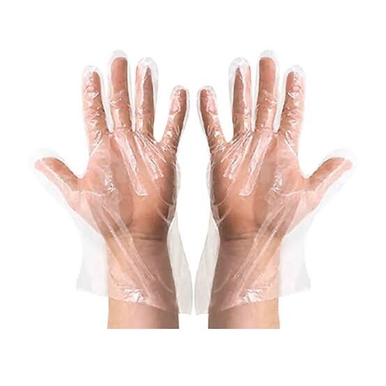 Disposable hand gloves (free)