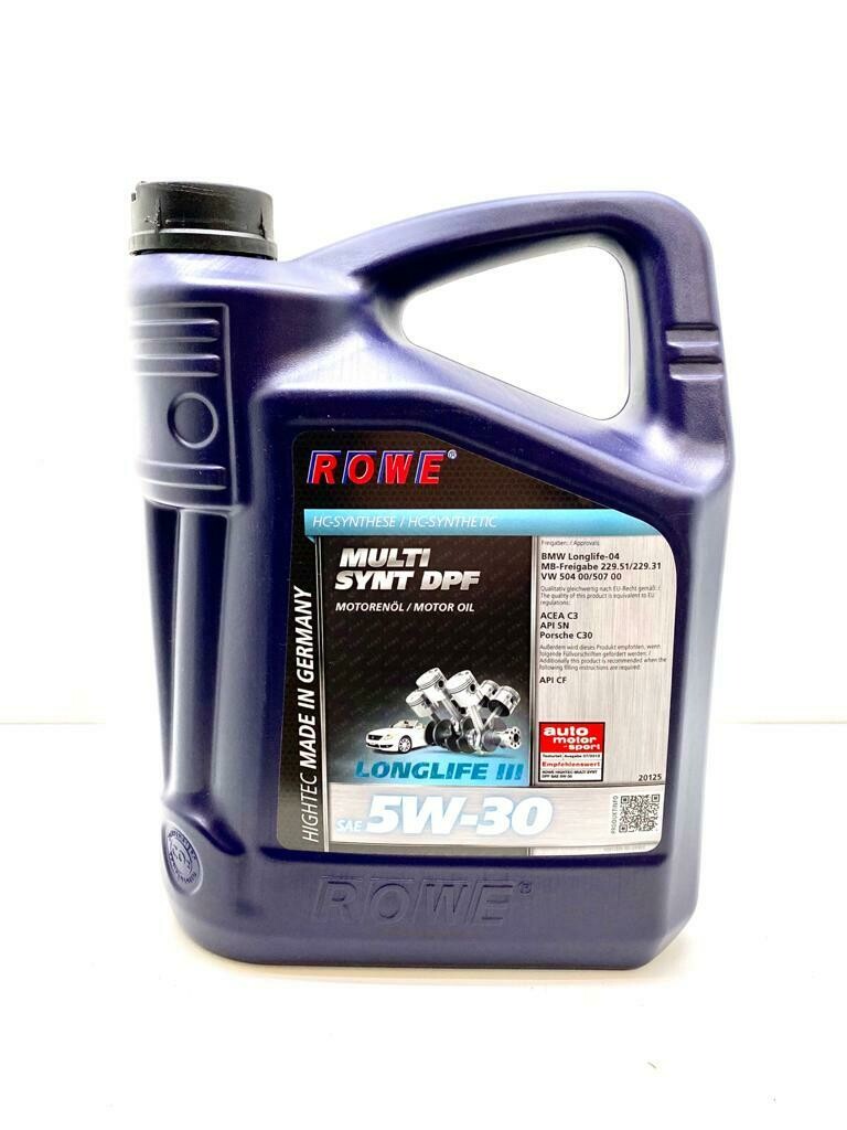 Rowe Öl 5w30 LongLife III 5L