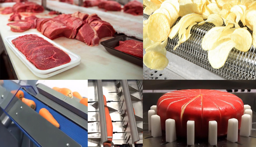 FOOD PROCESSING - Industry Products - M4 MACHINE KNIVES INC