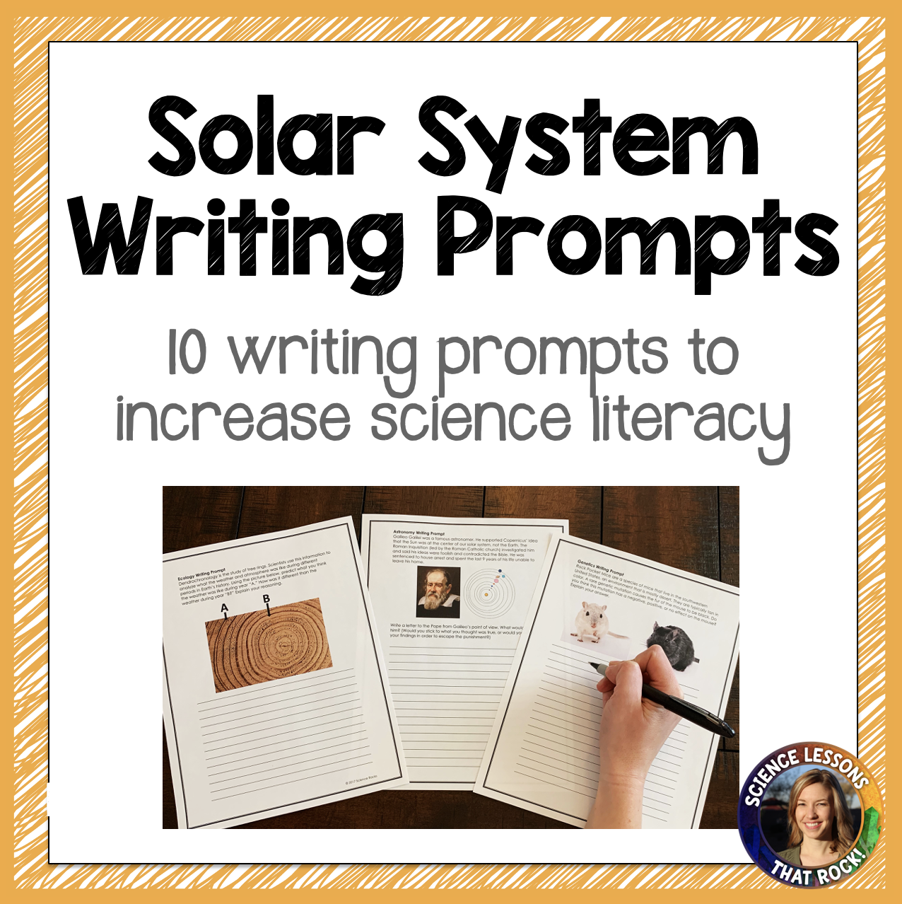 Solar System Writing Prompts - Store - Science Lessons That Rock