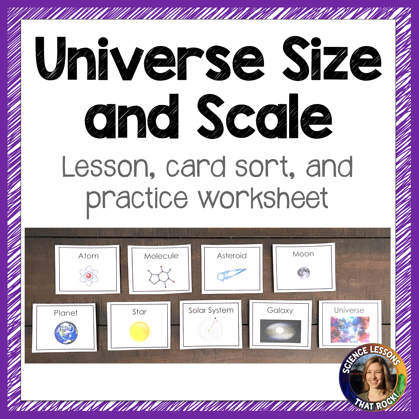 Universe size and scale lesson - Store - Science Lessons That Rock