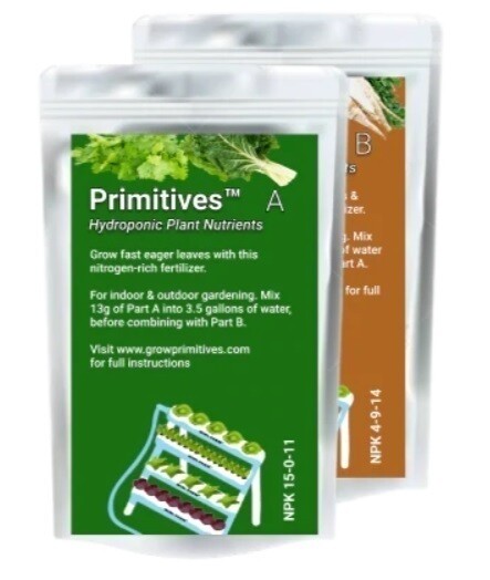 Mini-Farm Kick Starter Bundle Pack Kit Part A and Part B 4.28 ounce 120 ...