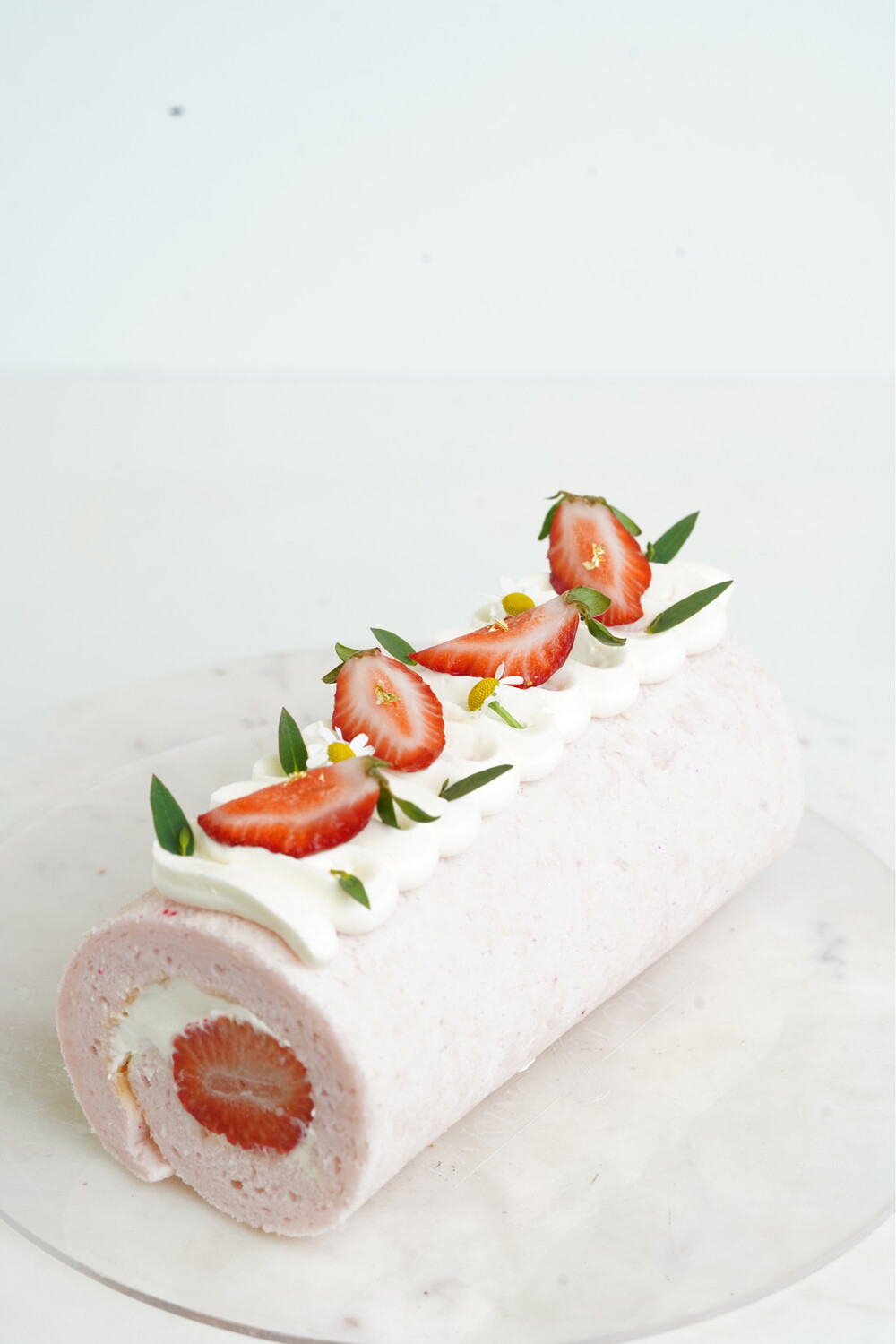 Strawberry Roll Cake