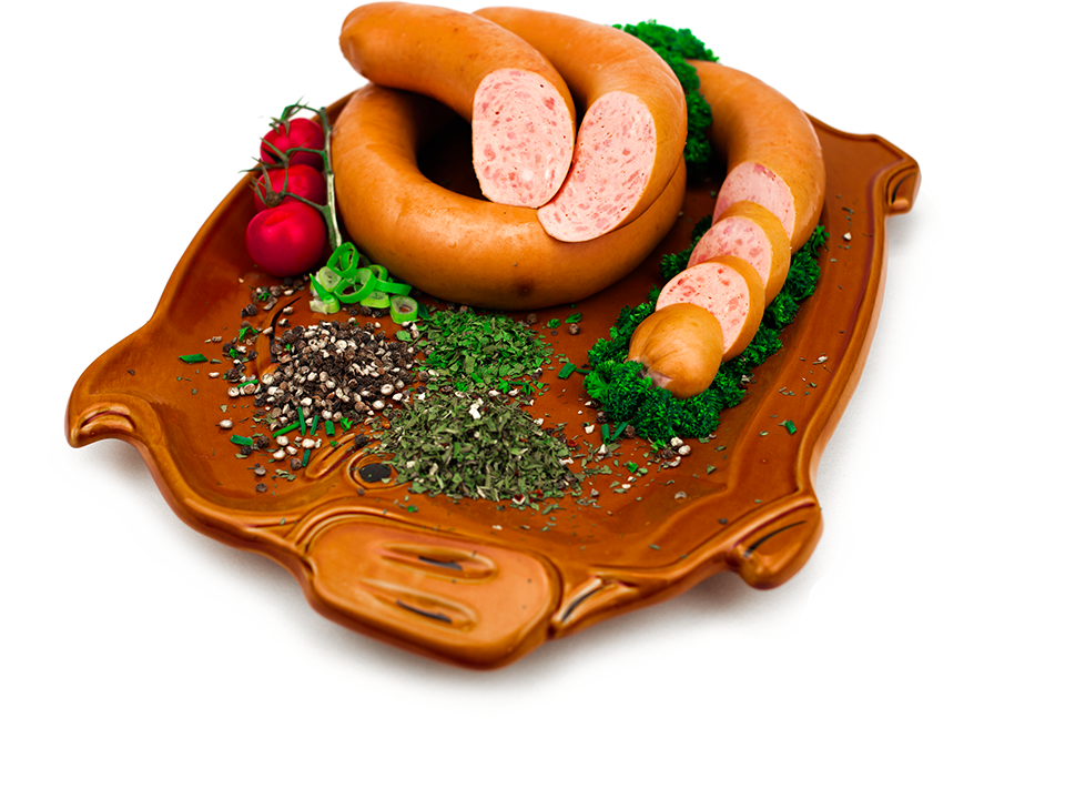 Schinkenwurst im Ring