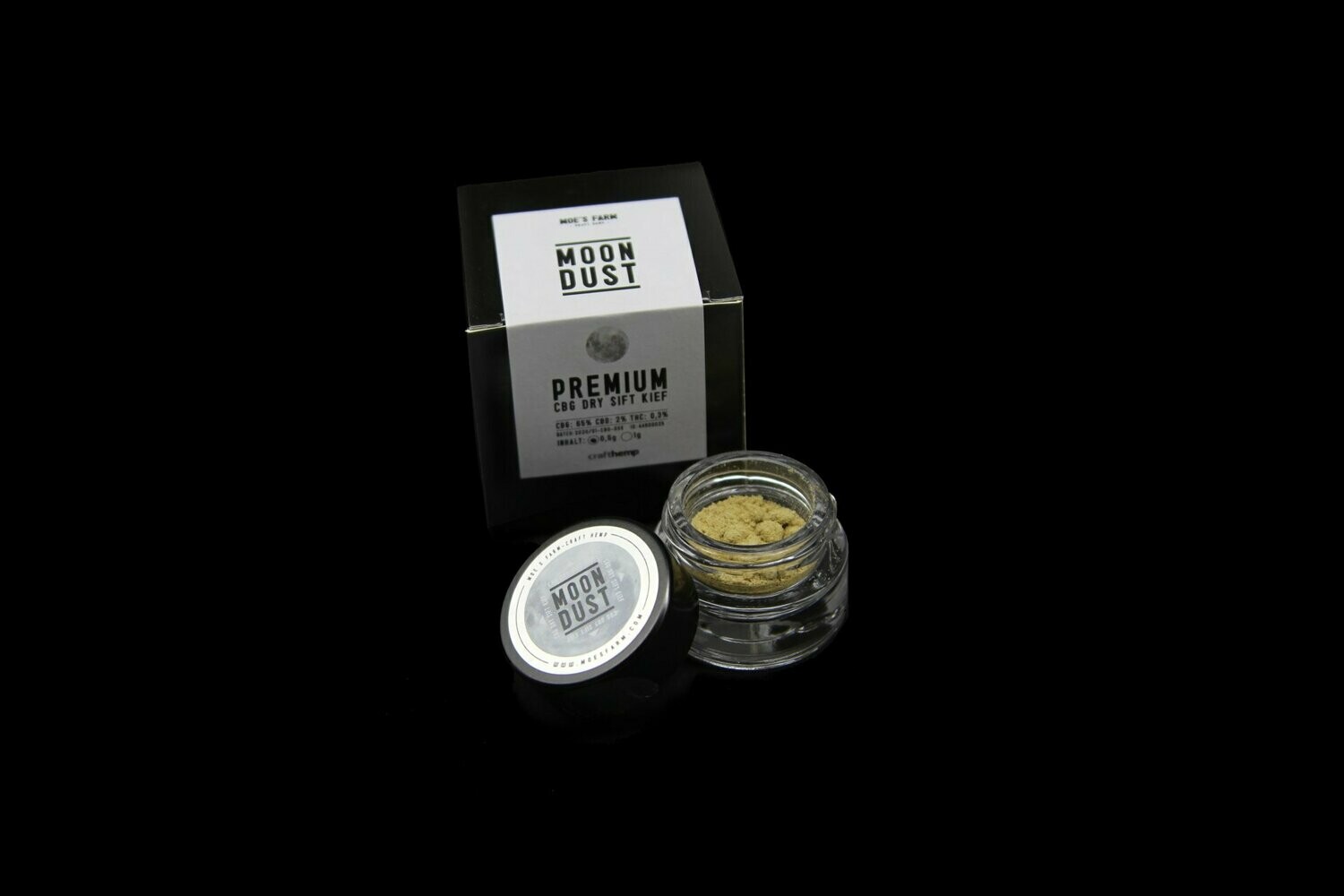 Moon Dust - CBG dry sift kief