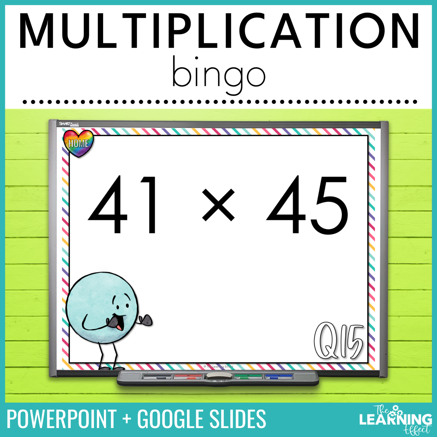 Multiplication Bingo Game