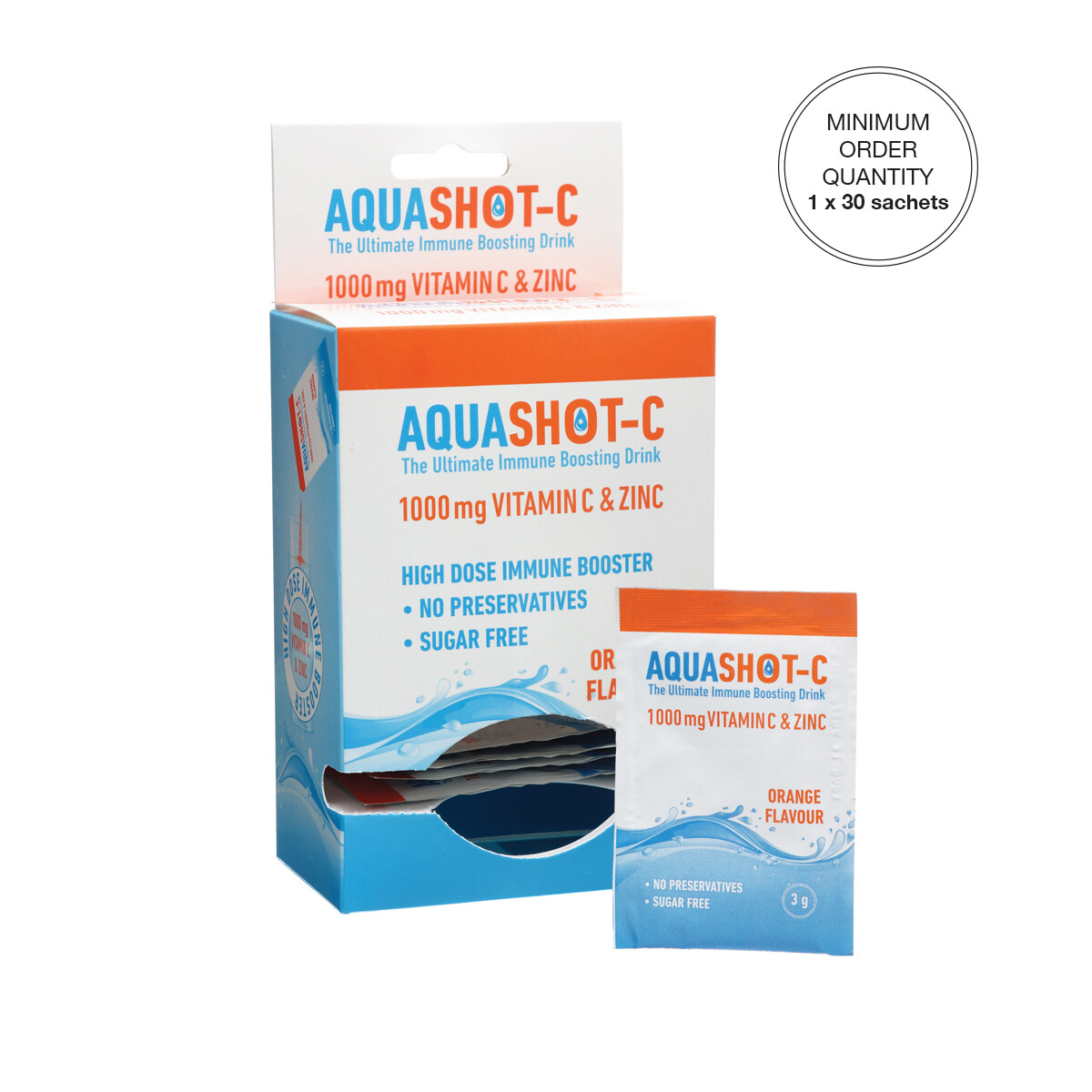 AQUASHOT-C 3 g SACHET [Min. order 1 Shipper]