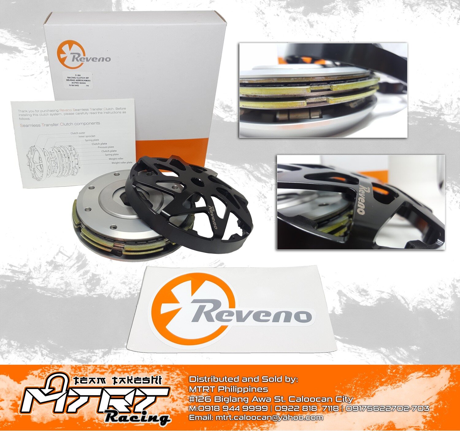 RACING CLUTCH SET AEROX NMAX REVENO