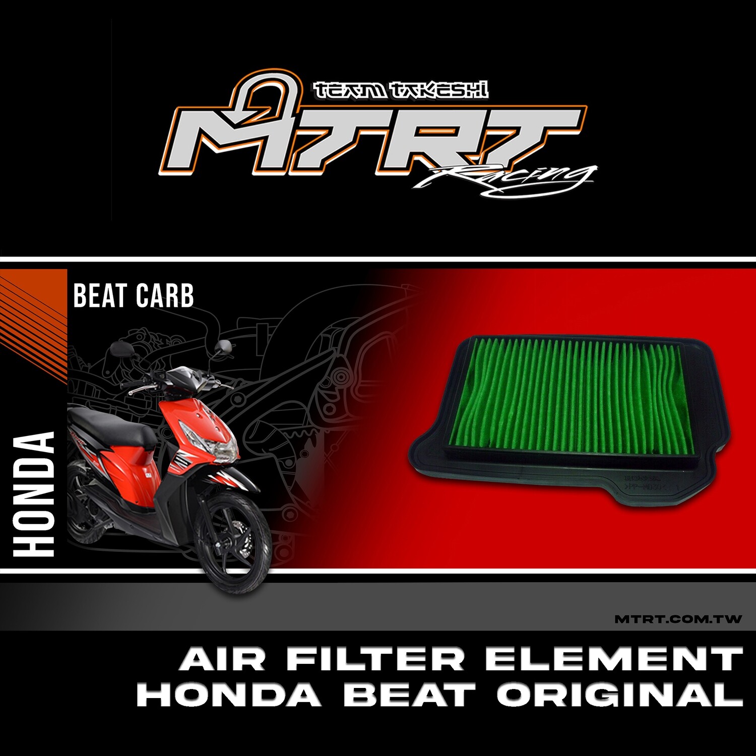 AIR FILTER ELEMENT HONDA BEAT Original